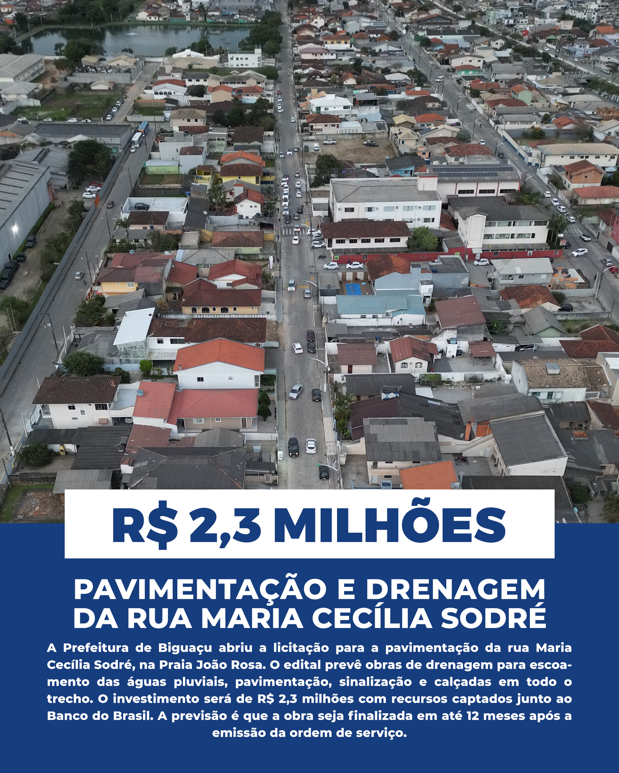 Prefeitura de Biguaçu lança licitação de R$ 2,3 milhões para ...